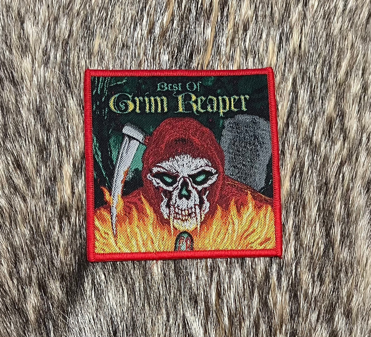 Grim Reaper - The Best Of Grim Reaper Patch – Mercian Storm Mailorder