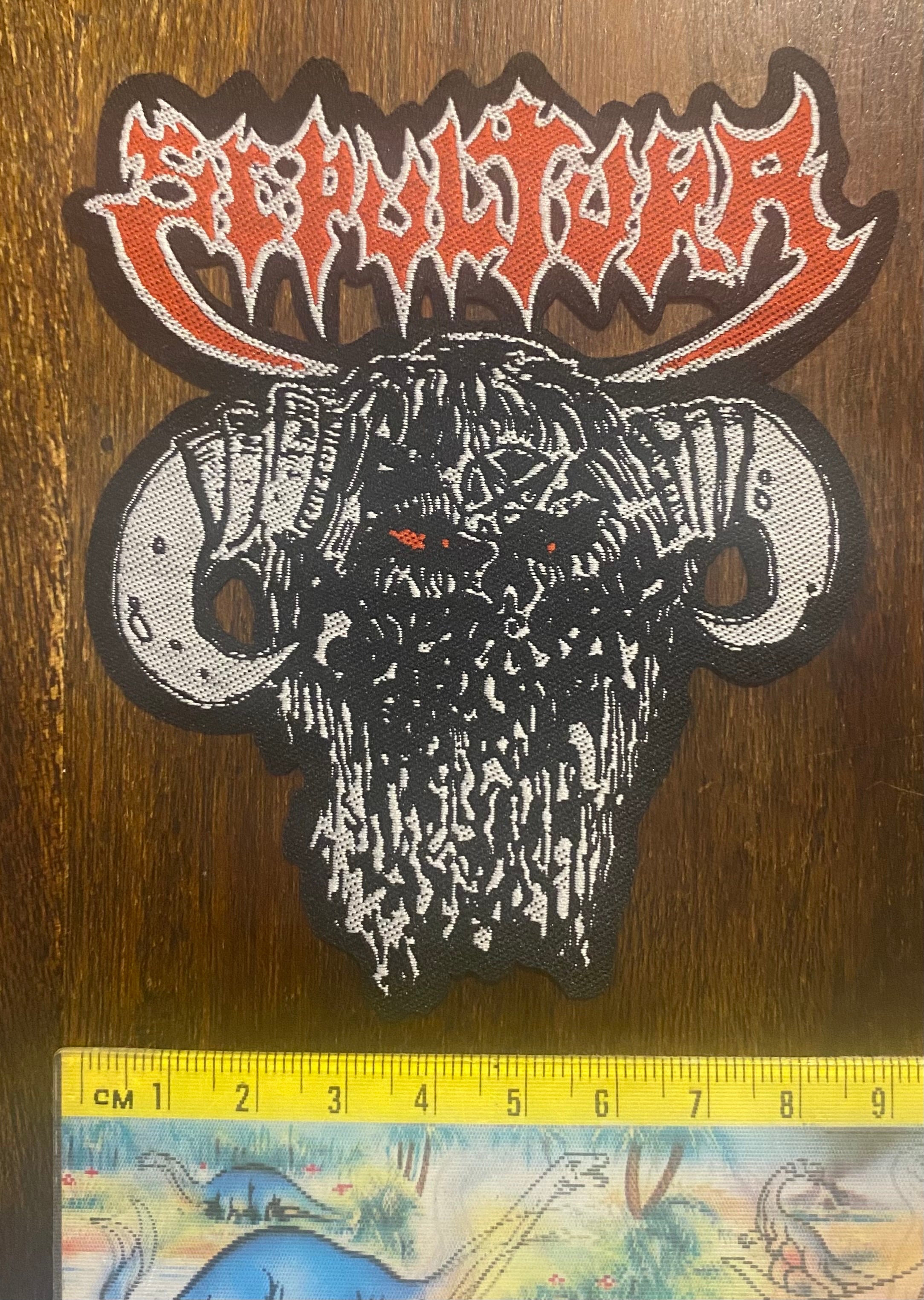 Sepultura - Demon Cut Out Patch – Mercian Storm Mailorder