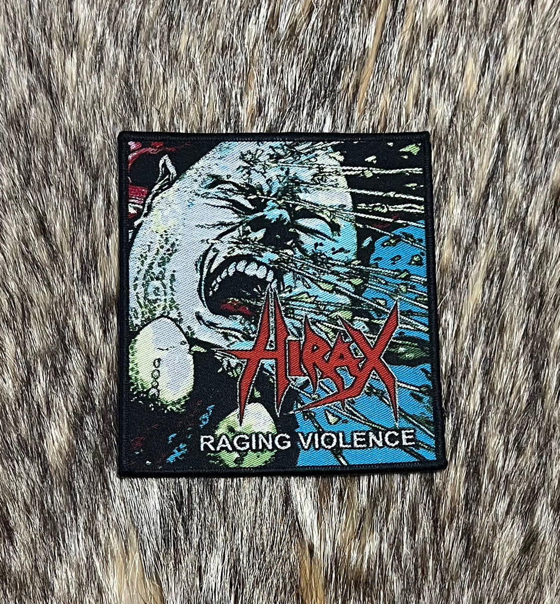 Hirax - Raging Violence Patch – Mercian Storm Mailorder