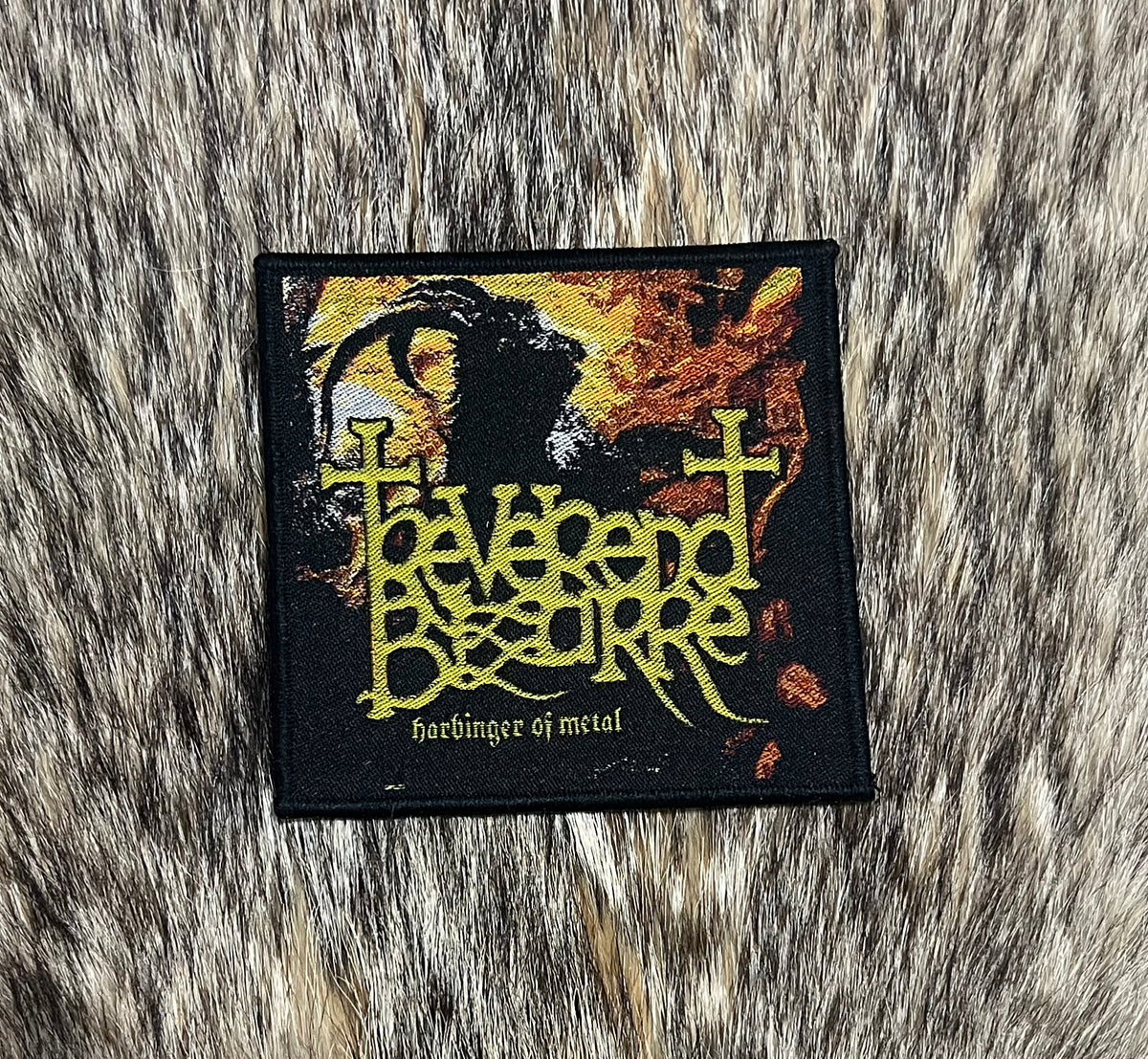 Reverend Bizarre - Harbinger Of Metal Patch – Mercian Storm Mailorder